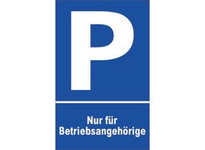 4250510899144 - Parkplatzschilder Nur für Betriebsangehörige