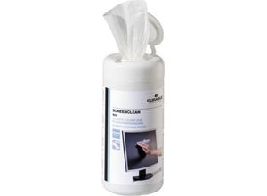 4005546570990 - Bildschirm-Reinigungstücher Screenclean Box für Bildschirme Glas Dose 100 Tücher 4005546570990 100 Stück