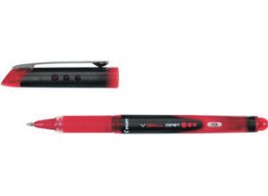 4902505323249 - PILOT Tintenroller V-Ball Grip rot Strichstärke 06 mm 12 Stück