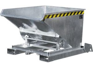 4052462062658 - Automatischer Kippbehälter Typ 4A 600 3 Entriegelungspunkte Abrollsystem Inhalt 06 m³ bis 1000 kg verzinkt