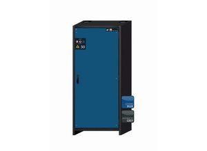 4054923089297 - Sicherheitsschrank Typ 30 asecos Q-CLASSIC-30 Flügeltür Anschlag rechts Front Enzianblau B 864 x T 620 x H 1947 mm