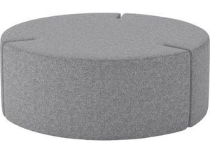 5901747148404 - NowyStyl Sitzpouf TriPly L modular Silvertex-Stoff ø 115 cm grau