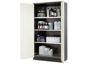4054923054165 - Chemikalienschrank Asecos CS-CLASSIC asecos Flügeltür 3 Böden 1055x520x1950 mm reinweiß