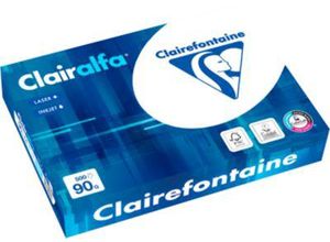3329685289607 - Kopierpapier Clairalfa DIN A4 90 g m² hochweiß 5 x 500 Blatt