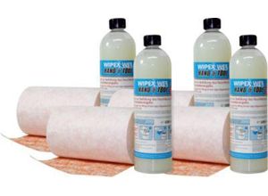 4250139201809 - Feuchttücher Nachfüllpack WIPEX Hand and Tool 4 Rollen mit je 120 Tüchern 4 Reiniger mit je 1000 ml