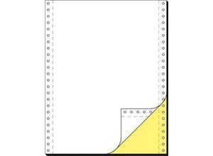 4250510959879 - Select Computer Endlospapier LP SD gelbe Kopie 2-fach blanko 1000 Stück