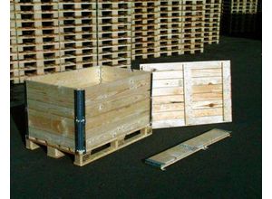 0742832247801 - Holzaufsatzrahmen diagonal faltbar 800 x 1200 x 400 mm