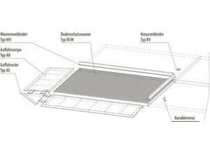 4052462016774 - Bodenschutzwanne bsw 121 500 x 500 x 123 m 22 l - Bauer