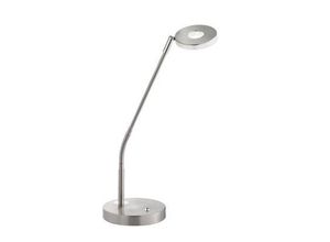 4001133500623 - LED-Tischleuchte Dent Leistung 6 W 750 lm 3000-6000 K stufenlos dimmbar IP20 L 160 x B 160 x H 600 mm Kunststoff & Metall nickel-matt