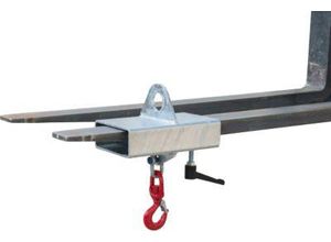 4052462063112 - Lasthaken für Gabelstapler und Kran LH-I 25 mit Wirbel Traglast 2500 kg verzinkt