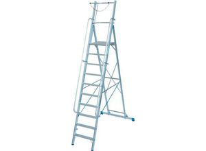 4009199127549 - Krause Stabilo® Professional 127549 Aluminium Stufen-Stehleiter Arbeitshöhe (max) 435 m Silber 25 kg