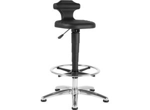 4016849552064 - Bimos - interstuhl Sitz- Stehstuhl Flex Integralschaum Sitzhöhenverstellung 510 - 780 mm mit Fußring esd - 9419E-2000
