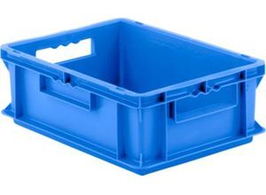 4052939887937 - Euro Box Serie EF 4140 aus PP Inhalt 128 L geschlossene Wände Durchfassgriff blau