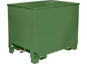 4052462062412 - Behälter für Routenzüge Typ CS 80 3-fach stapelbar Inhalt 08 m³ bis 1000 kg resedagrün RAL 6011