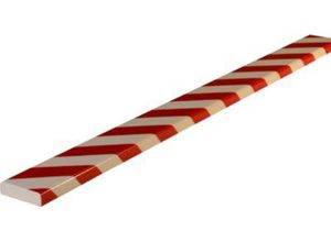 4251182802463 - SHG Knuffi® Flächenschutz Typ F Zuschnitt individuell pro lfd m rot   weiß