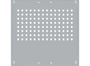 4045916117509 - Seitenblende f Arbeitstische Universal Spezial Ergo f Tiefe 800 mm B 592 x H 628 alusilber RAL 9006