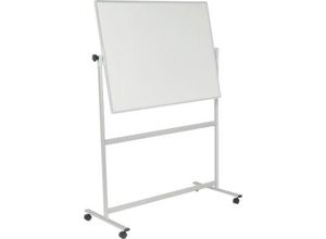 4016946223539 - Mobiles Whiteboard U-Act! Line® Querformat 2-seitig nutzbar Stahl weiß emailliert & Aluminium magnethaftend Ablageleiste B 1400 x H 1880 mm