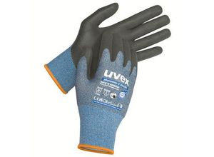 4048612122877 - Schutzhandschuh phynomic C XG ESD 10 Paar EN 388 ESD-leitfähig Aqua-Polymer-Xtra-Grip-Beschichtung blau-schwarz Größe 6