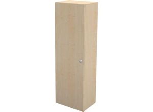 4251898806687 - Genius Garderobenschrank TETRIS WALL 1 Fachboden Türanschlag links B 600 x T 440 x H 1880 mm Ahorn-Dekor
