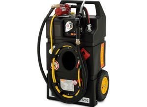 4052886336427 - Mobile Tankanlage Benzin-Trolley 95 l Elektropumpe 12V Schlauch 32 m