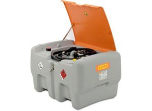 4052886367810 - Mobile Tankstelle DT-Mobil Easy 440 l Elektropumpe 12V 40l min Automatik-Zapfistole Klappdeckel Polyethylen einwandig B 1180 x T 800 x H 710 mm