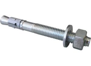 4058255107063 - Schulte Lagertechnik Bodenanker für Palettenregal-Rahmen 115 mm lang verzinkt