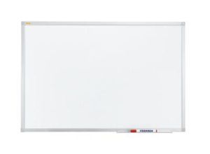 4016946719759 - Whiteboard X-tra! Line Wandmontage im Hoch- & Querformat weiß emailliert antimikrobiell Aluminiumrahmen magnethaftend Ablageschale B 900 x H 600 mm SC3802