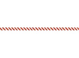 4250510886489 - Absperrband Polyethylen-Folie 100 m x 80 mm rot weiß schraffiert 1 Rolle