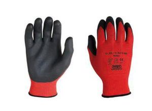 4012677116058 - Polyester-Strickhandschuh Rottex Nitril Handflächen-Beschichtung flüssigkeitsdicht 12 Paar Größe M