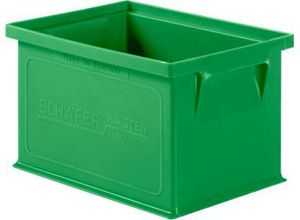 4052939495842 - Stapelkasten Serie 14 6-4 aus Polypropylen mit Griffmulde Inhalt 25 L grün