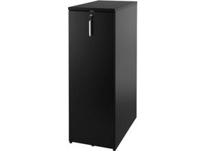5900574351452 - Hochcontainer Big Tower BEXXSTAR 3 Regalfächer rechts abschließbar B 400 x T 800 x H 1155 mm schwarz