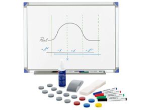 4250510866078 - Select Whiteboard 90120 lackiert Alurahmen + Whiteboard-Zubehör-Set Standard GRATIS