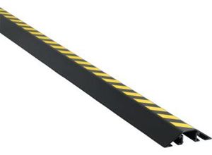 4250619600764 - EHA Kabelbrücke aus Aluminium LxBxH 1500 x 80 x 20 mm schwarz   gelb VE 1 Stk