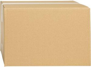 4055453000936 - Wellpapp-Faltkartons 1-wellig 325 x 295 x 160 mm braun