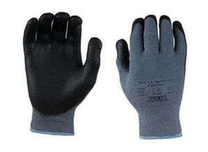 4012677116812 - Elastan- Polyester-Strickhandschuh Polartex mit Nitril Mikroschaum-Beschichtung 12 Paar Größe M