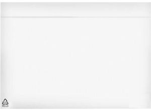 4016737006228 - Dokumententasche Lieferscheintasche SecurePack C5 ohne Aufdruck selbstklebend wasserfest PCR & FSC®-Kraftpapier transparent 250 Stück