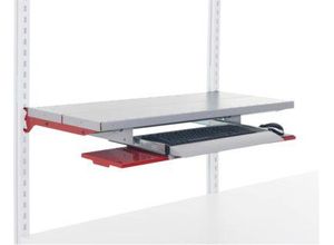 4030177053611 - Hüdig+Rocholz Tastaturauszug mit ausziehbarer Mausablage System Flex B 800 mm
