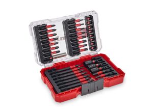 4009311092502 - Original M-CASE 38-tlg Impact-Bit-Set (25-mm-Bits 50-mm-Bits 90-mm-Bits Sechskantstecknüsse 60-mm-Bithalter inkl Aufbewahrungsbox)