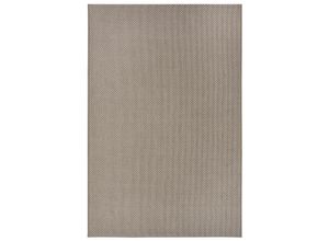 4255636648683 - NYVI Teppich Clyde - Wetterfest UV-beständig für Innen und Außen Größe115x170 cm FarbeBeige Pure