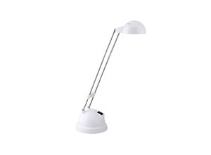 4004353204227 - BRILLIANT Lampe Katrina LED Tischleuchte weiß 1x 57W LED integriert (SMD) (600lm 2700K) Mit Kippschalter   Kopf schwenkbar