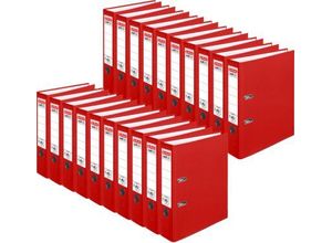 4008110093512 - herlitz Ordner maXfile protect DIN A4 Rückenbreite 80 mm 20 Stück rot