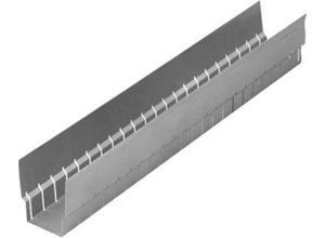 4051273015228 - SSI Schäfer Längsrinne zur Schubladenunterteilung bis zu 8 Stück individuell gemischt in eine Schublade einsetzbar L 456 x B 59 mm Stahlblech silber