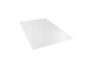 0841776192922 - Bodenschutzmatte Original rechteckig für alle Böden geeignet für Fußbodenheizungen Stärke 017 mm L 1200 x B 900 mm PC transparent