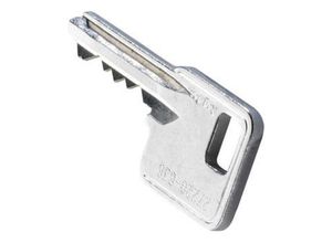 4057706939376 - Hauptschlüssel C+P für Kleiderspinde Evolo Plus mit mechanischem Zahlenschloss WF-Lock 1401 und 2112 silber