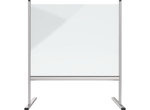 4013695062440 - Hygienewand Acrylglas mit Alurahmen Füße transparent BxH 1015 x 925 mm ab 10 Stk magnetoplan