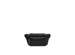 8719849898342 - Gürteltasche CALVIN KLEIN WEBBING STRAP WAISTBAG Damen Gr B H T 165cm x 24cm x 6cm schwarz Lederimitat Taschen Unisex Umhängetasche Bauchtasche Schultertasche mit Label