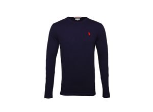 4058213227215 - US POLO Longsleeve Langarmshirt mit Rundhalsausschnitt R-Neck