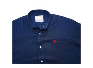4058213272055 - US POLO Shirt Leinenhemd Button Down Linenshirt