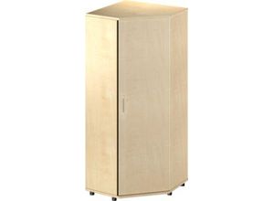 4250510811566 - Genius Eckschrank TETRIS WOOD 5 OH B 800 x H 1910 mm Höhe inkl Gleiter Ahorn-Dekor