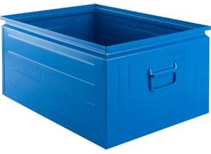 8697837515962 - Select Stapelbox 83 l 250 kg L 668 x B 459 x H 300 mm Stahl 5015 (himmelblau)